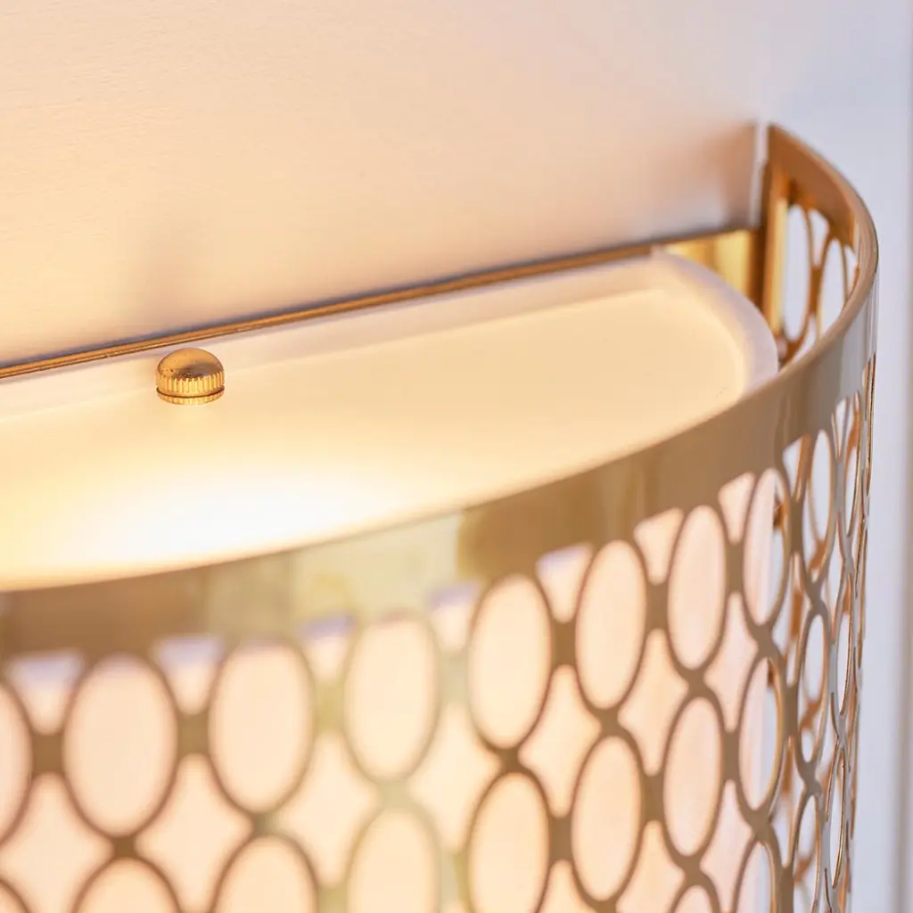Endon Lighting 113423 Cordero Gold Wall Light | outsidelights.ie