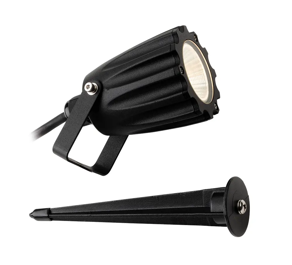 Firstlight 3857BK Marley LED Wall & Spike Light IP65 | outsidelights.ie